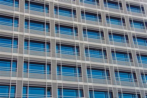 Building Windows With Square Lines In The Form Of A Lattice Geometric Architectural Forms Of The