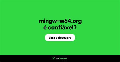 Mingw é Confiável Mingw W64 é Segura Site Confiável