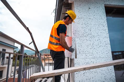 Premium Photo Polystyrene Thermal Cladding For Energy Saving On A