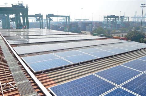Apmt Introduces Solar Power At Mumbai Terminal Container Management