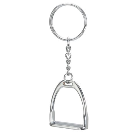Stirrup Iron Keychain The Connected Rider San Antonio English Tack Store