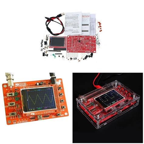 Dso138 Digital Oscilloscope Diy Kit Stm32 Tester With Acrylic Case