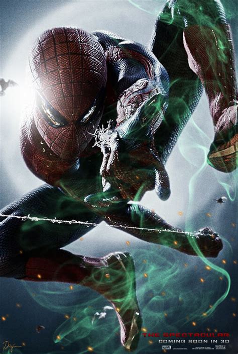 Постеры Новый Человек паук Высокое напряжение Фан арт фильма «Новый Человек паук Высокое