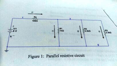 SOLVED Calculate Total Resistance Total Current Drawn From The Voltage Source I I I And