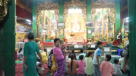 အိမ်မဲမြို့တည် သမိုင်းဝင် ရှင်ပင်ချမ်းသာကြီးဘုရား၌ တန်ဆောင်မုန်းလပြည့