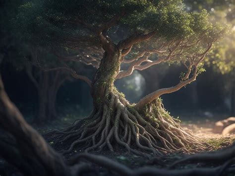 Premium Ai Image Beautiful Bonzai Tree