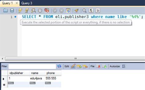 Sql Like Operator Video Tutorial