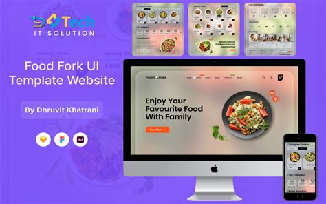 Food Fork Ui Template Website Figma