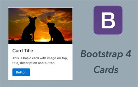 Bootstrap 4 Card контент в виде карточки Как создать сайт