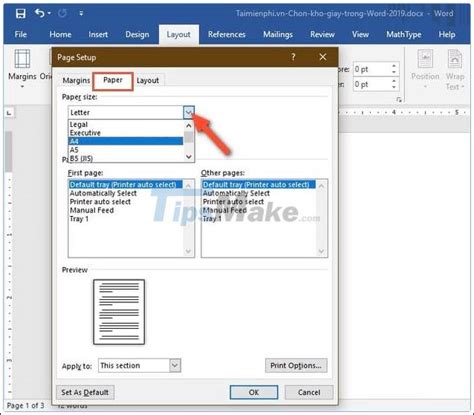 How To Change Paper Size In Word 2019 Wikiaicasting