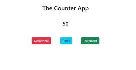 How I Built A Counter App With Usestate Harish Mamidala Posted On The Topic Linkedin
