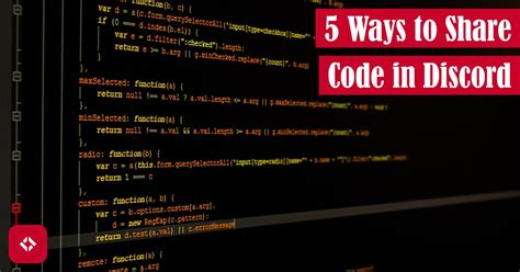 5 Ways To Share Code In Discord The Renegade Coder