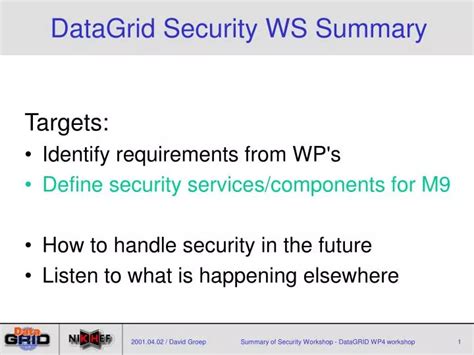 Ppt Datagrid Security Ws Summary Powerpoint Presentation Free Download Id4348165 Ppt Datagrid Security Ws Summary Powerpoint Presentation Free Download Id4348165