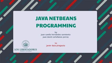 Java Netbeans Programming