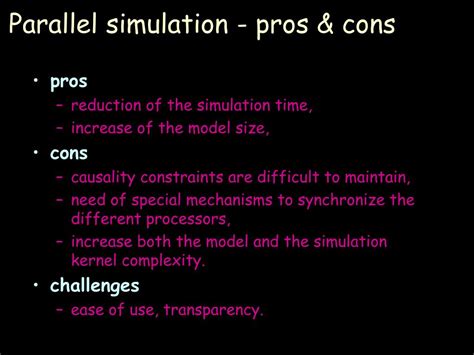 Ppt Parallel Simulations On High Performance Clusters Powerpoint