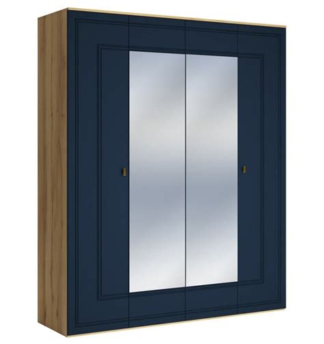 Шкаф 4 х дверный Вега сапфир Кураж от компании Фабрика Мебели купить в городе Санкт Петербург