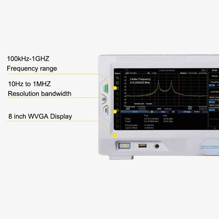9 KHz 1 5 GHz Handheld Spectrum Analyzer With Tracking Source Sisco Com