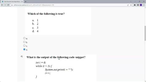 nptel data structure and algorithms using java week 0 assignment 0