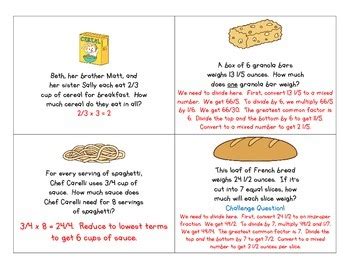 Task Cards Multiplying Dividing Fractions And Decimals TpT