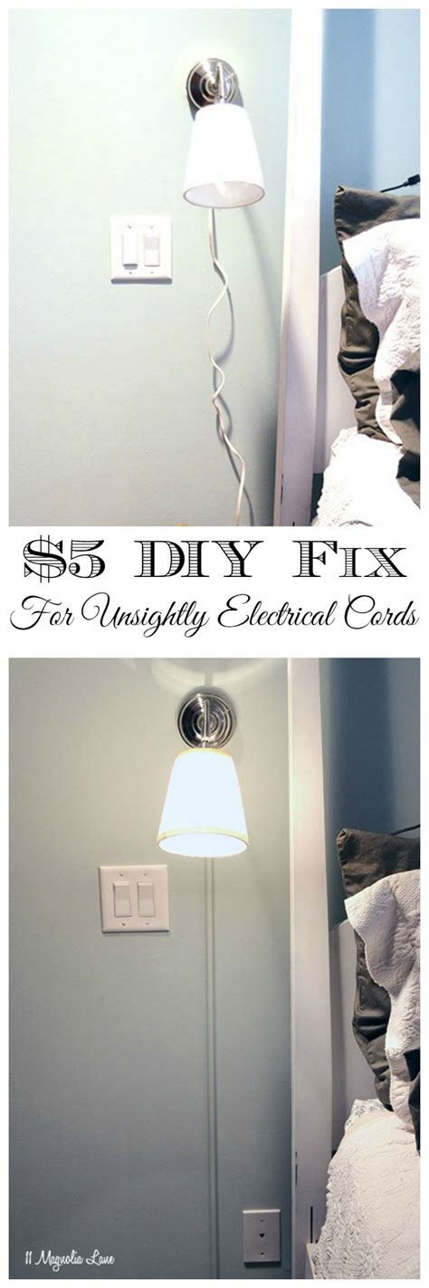 How To Hide Electrical Or Cable Cords Magnolia Lane
