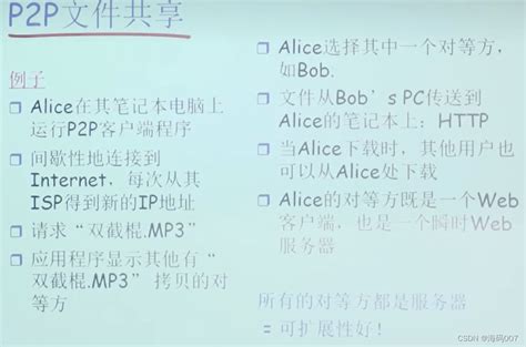 【计网 p2p】计算机网络 p2p（peer to peer）详解：中科大郑烇老师笔记 （七） peer to peer 写盘 csdn博客