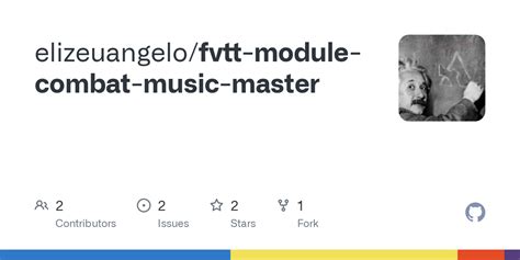 github elizeuangelo fvtt module combat music master