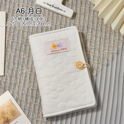 Jual Notebook Cover Binder 6 Ring Kain Aesthetic Vintage Buku Catatan Jurnal Agenda Shopee