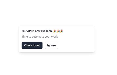 Toast Notification Tailwind Css Example