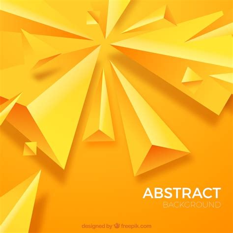 Free Vector Abstract Background With Triangular Shapes