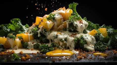 Premium Ai Image Delicious Meal