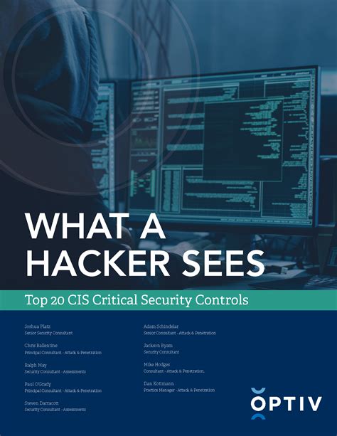 What A Hacker Sees Top CIS Critical Security Controls