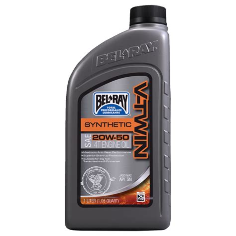 Bel Ray V Twin 20w50 Synthetic Engine Oil 1l Twisted Choppers
