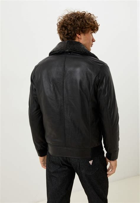 Куртка кожаная Blouson, цвет: черный, RTLABX140701 — купить в интернет ...