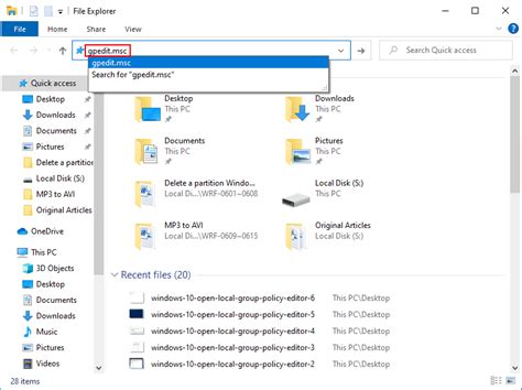 How To Open Local Group Policy Editor In Windows 10 11 Ways Minitool