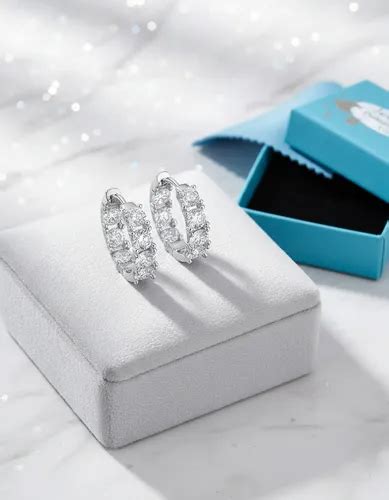 Aretes Plata 925 Mujer Joyas Regalo Caja Joyas Novia Navidad Envío Gratis