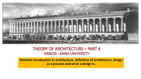 solution theory of architecture part 4 detailed introduction to