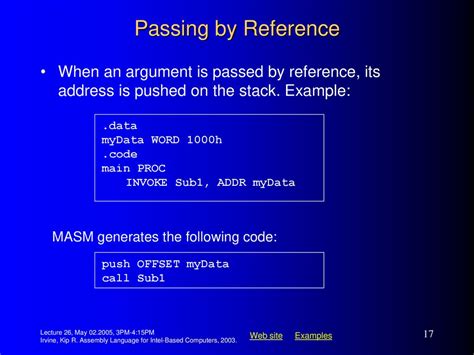 assembly language for intel based computers 4th edition ppt download