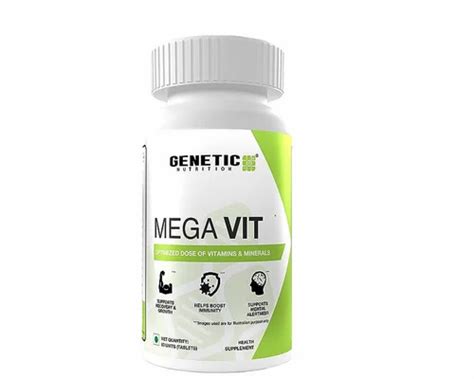 Genetic Nutrition Multivitamin Capsules At ₹ 499bottle Multivitamin