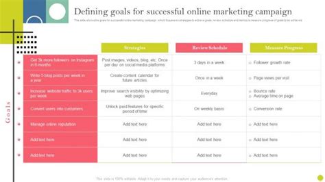 Identifying Goals Powerpoint Templates Slides And Graphics