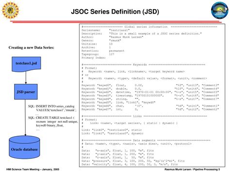 PPT JSOC Pipeline Processing Environment PowerPoint Presentation Free Download ID 4382525