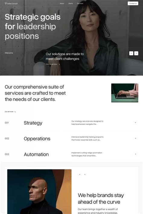 Conductlite Webflow Html Website Template On Land Book Get Inspired By Template Design And More