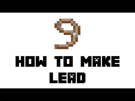 How To Make A Lead In Minecraft A Step By Step Guide Sweet Discord How To Make A Lead In Minecraft A Step By Step Guide Sweet Discord