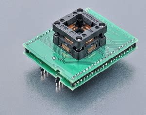 DIL48 QFP64 1 02 ZIF LPC 5 Programming Programmer Adapter Socket Converter Package QFP64 Elnec