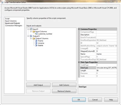 SSIS Transform Data Using Regex CodeProject