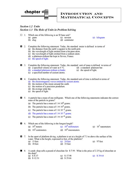 Test Science Physics Material Foundation For Science Physics Tutorial Question Uitm