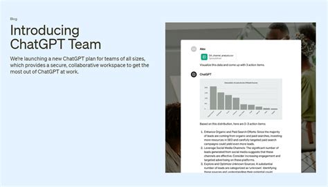openai has rolled out chatgpt team transforming teamwork with ai