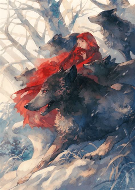 Babe Red Riding Hood Like You Ve Never Seen Before Paintable