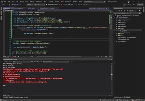 Error Add Migration After Update To Version 1720 Preview 21