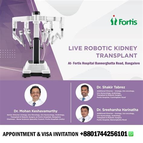 Fortis Dr Mohan Keshavamurthy Director Urology Uro Oncology