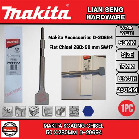 Makita Scaling Chisel 50 X 280mm D 20694 Shopee Malaysia